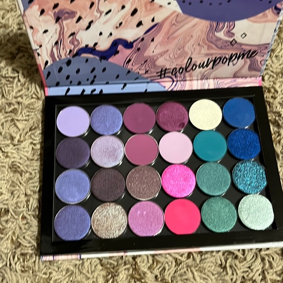 Colourpop | Makeup | Colourpop Single Shadows And Z Palette | Poshmark
